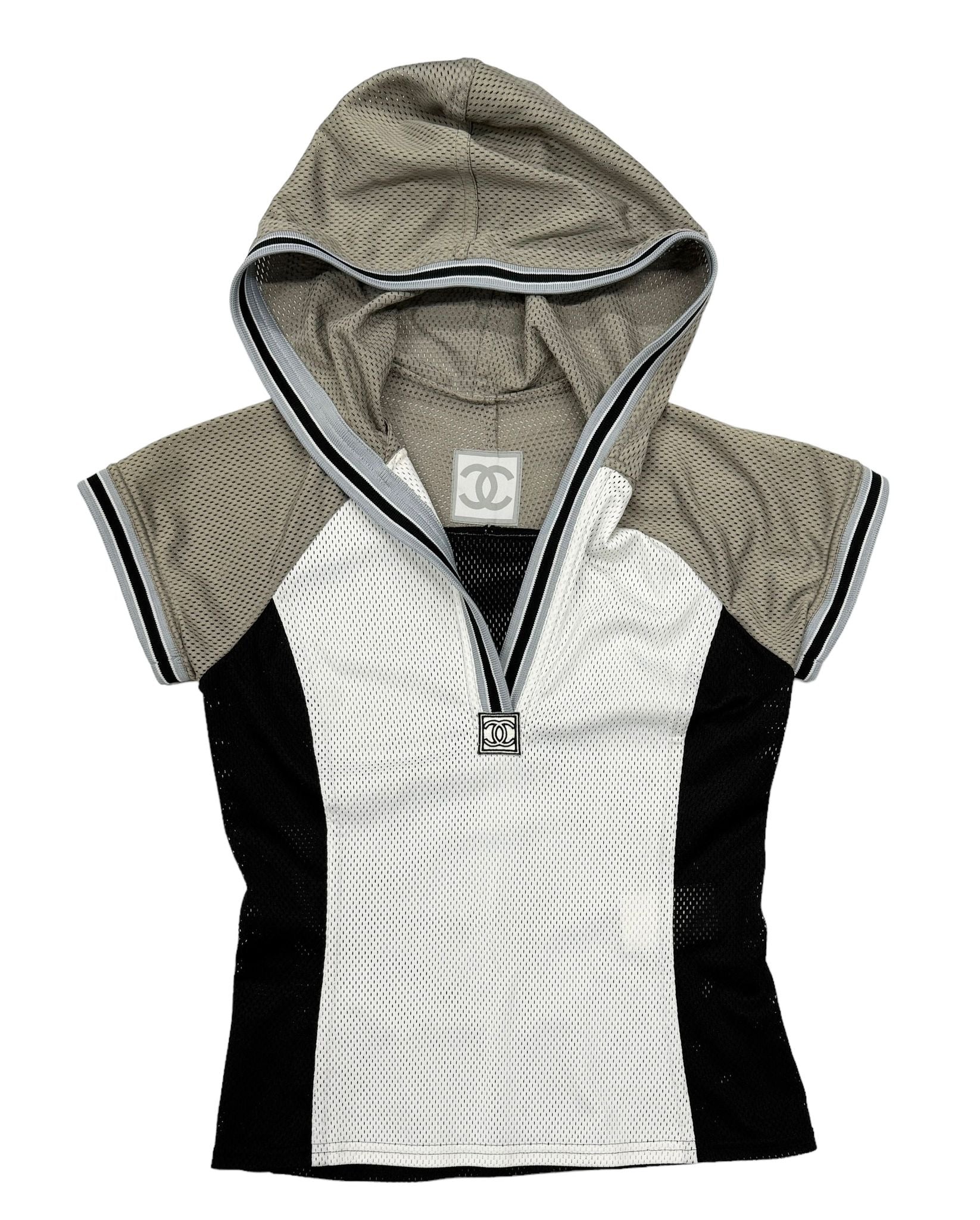 Chanel Color-block Hooded Logo Top – Treasures of NYC