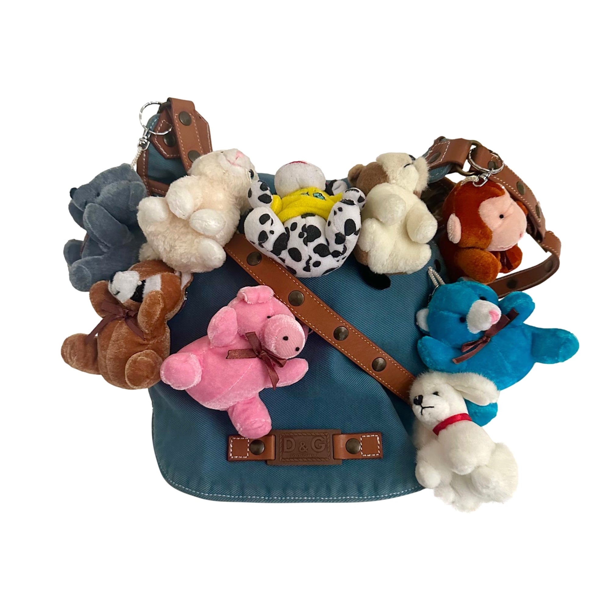 Dolce & Gabbana Denim Stuffed Animal Bag – Treasures of NYC