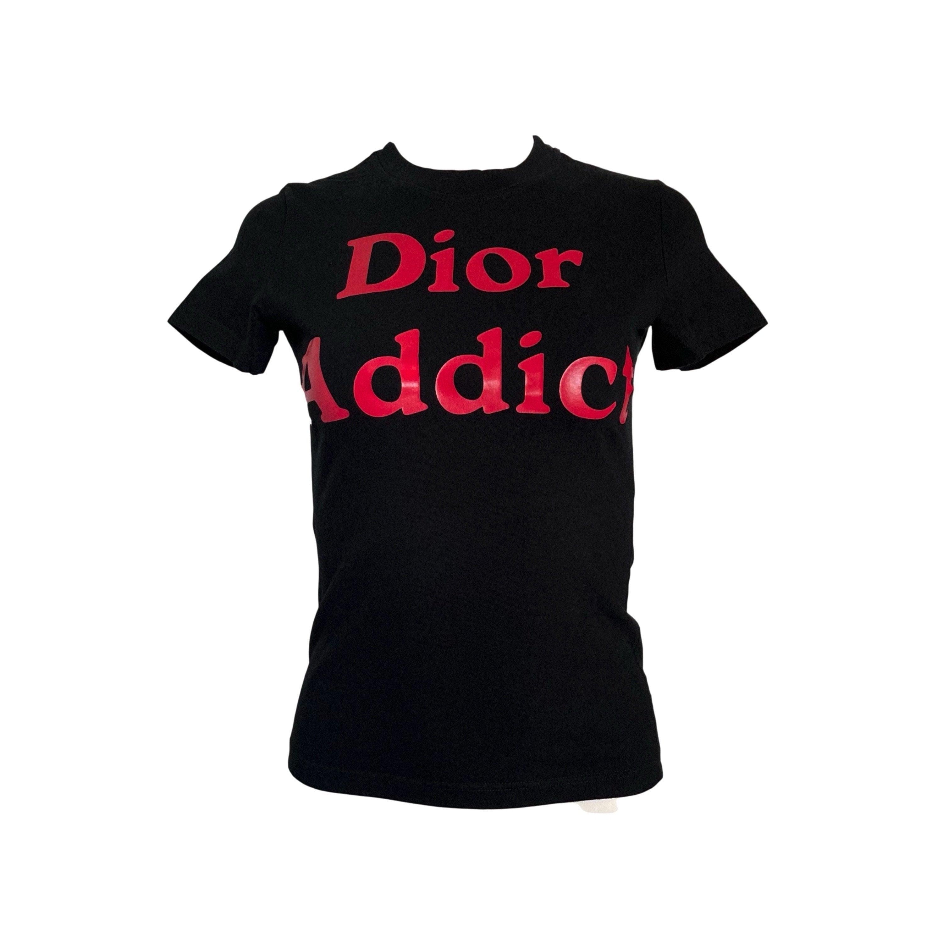 Dior Black “Addict” Short Sleeve – Treasures of NYC