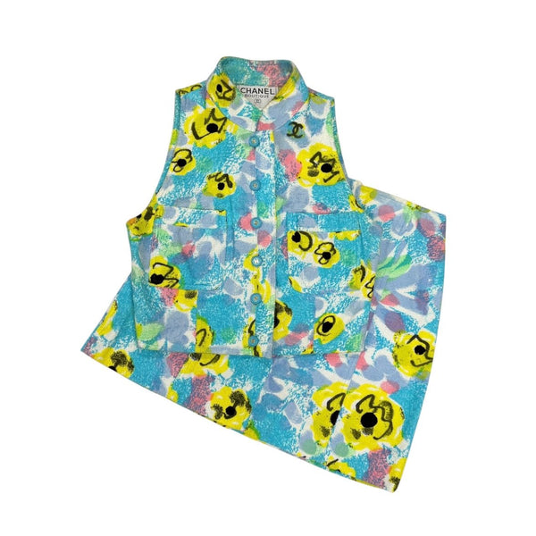 Chanel Floral Skirt Set – Treasures of NYC