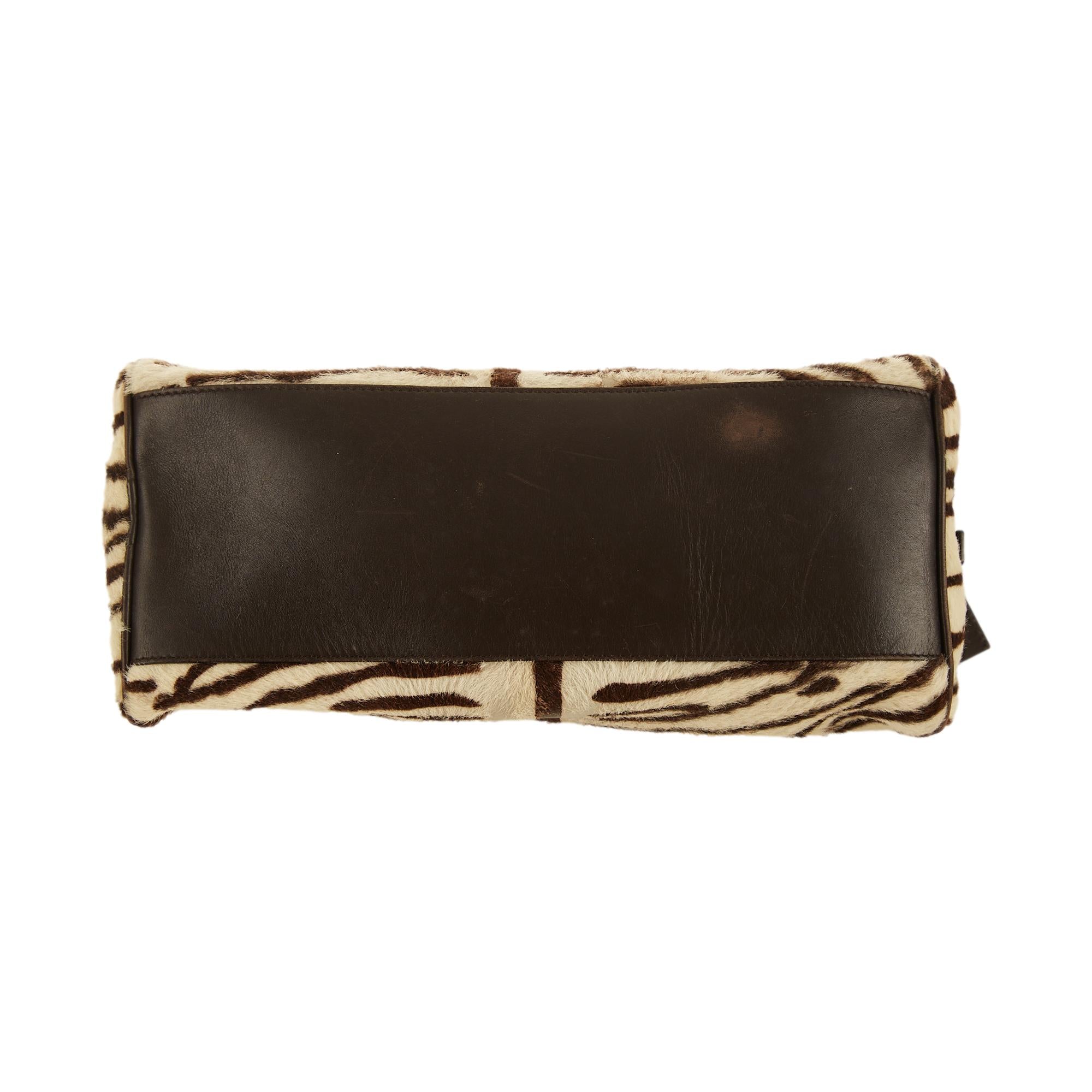 Vintage Prada Zebra Print Top Handle Bag – Treasures of NYC