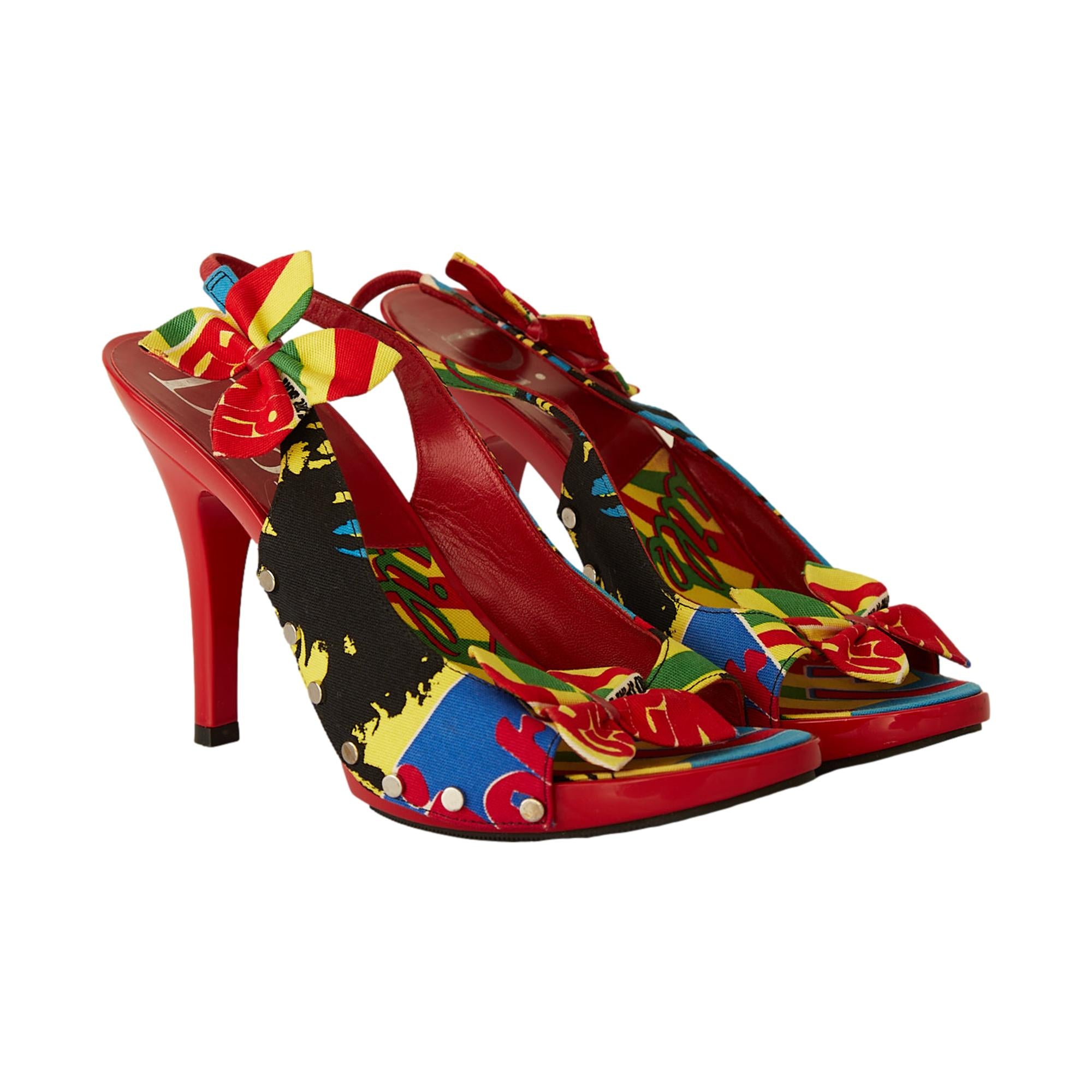 Dior Rasta Bow Heels – Treasures of NYC