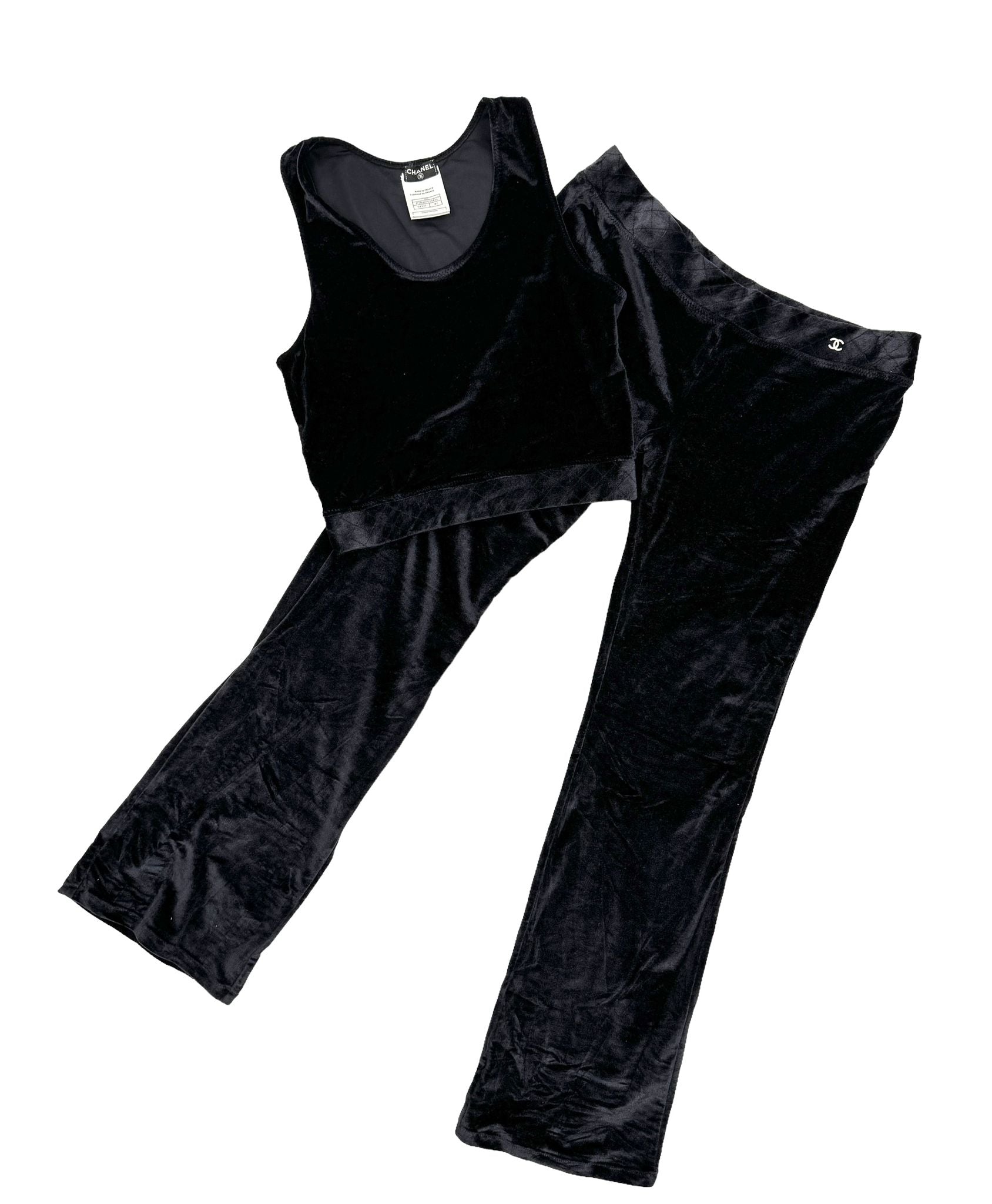 Chanel Black Velour Set – Treasures of NYC