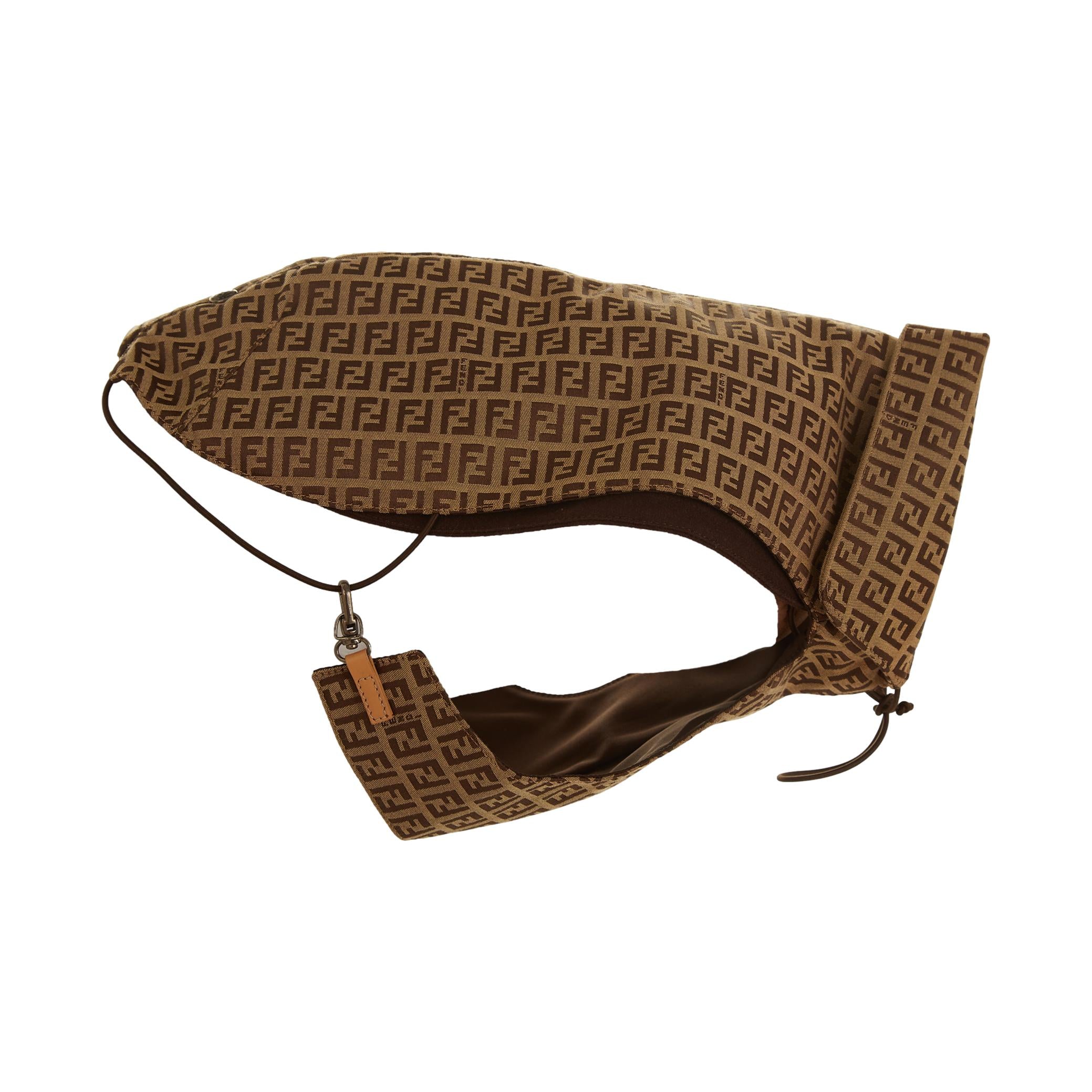 Fendi Brown Logo Dog Jacket – Treasures of NYC