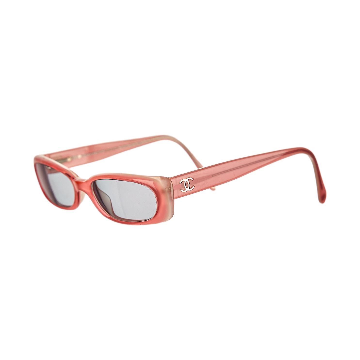 Chanel Pink Logo Micro Sunglasses – Treasures of NYC