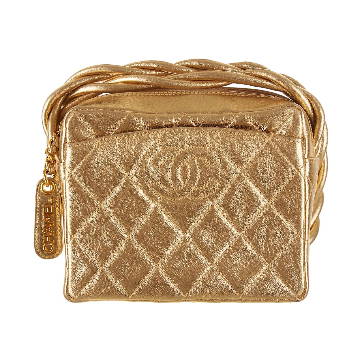 Chanel Gold Braided Shoulder Bag – Treasures of NYC