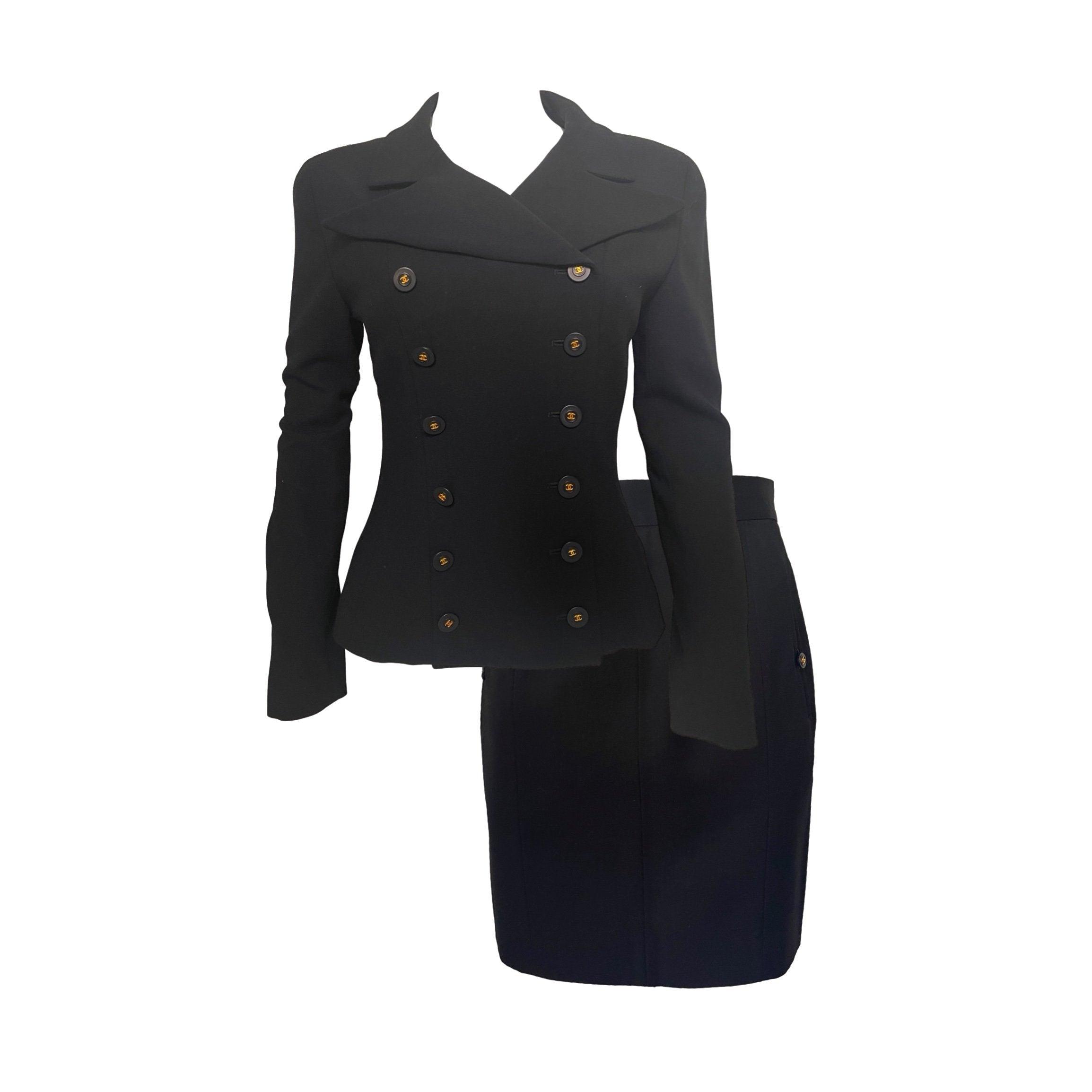 Treasures of NYC - Chanel Black Suit Set