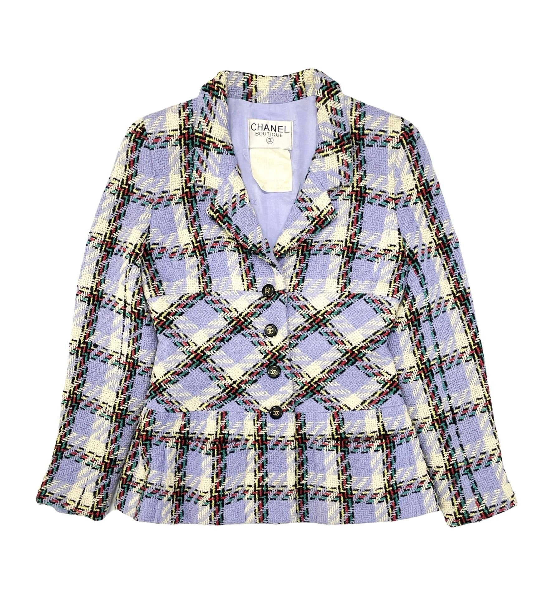 Treasures of NYC - Chanel Lavender Tweed Jacket