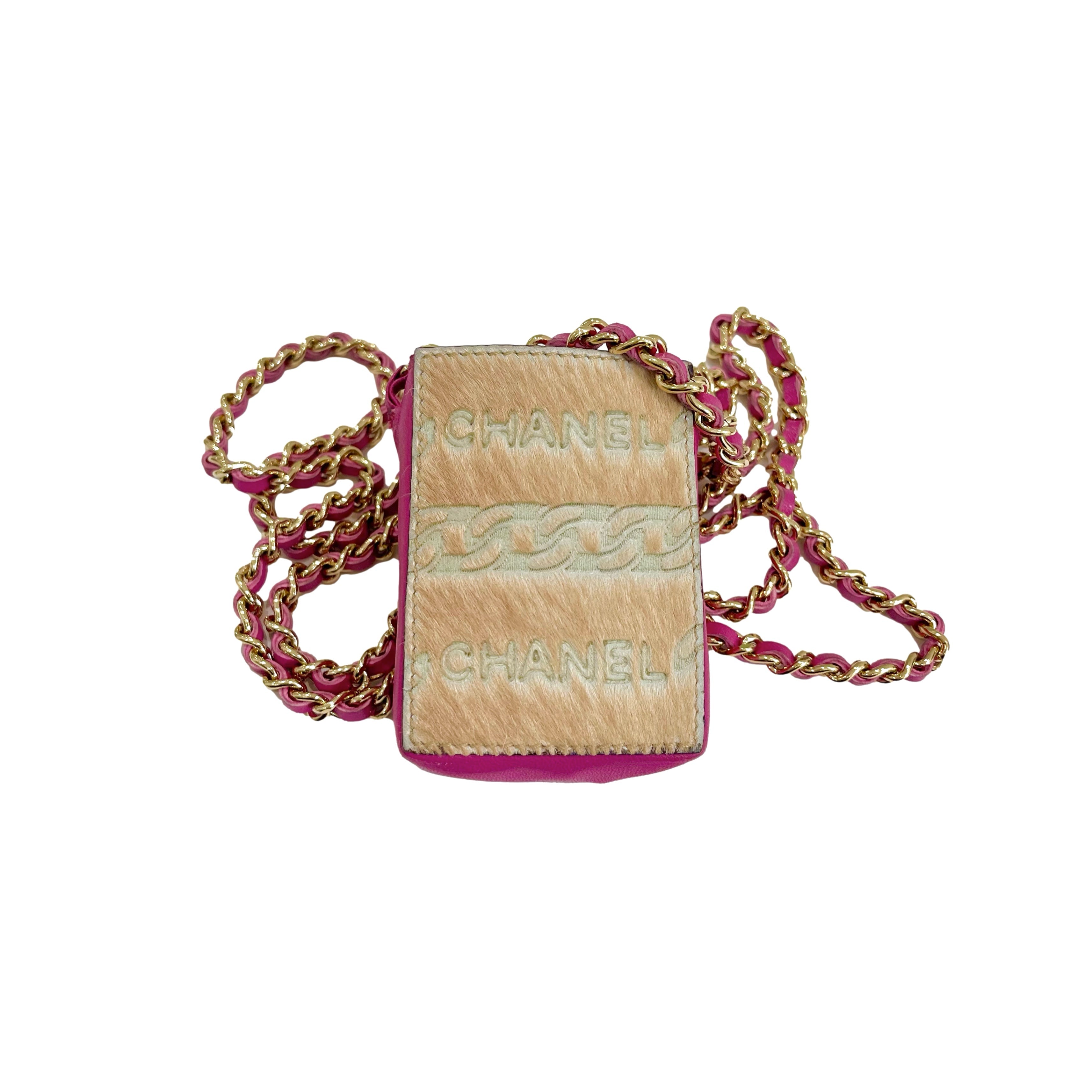 Treasures of NYC - Chanel Pink Micro Crossbody