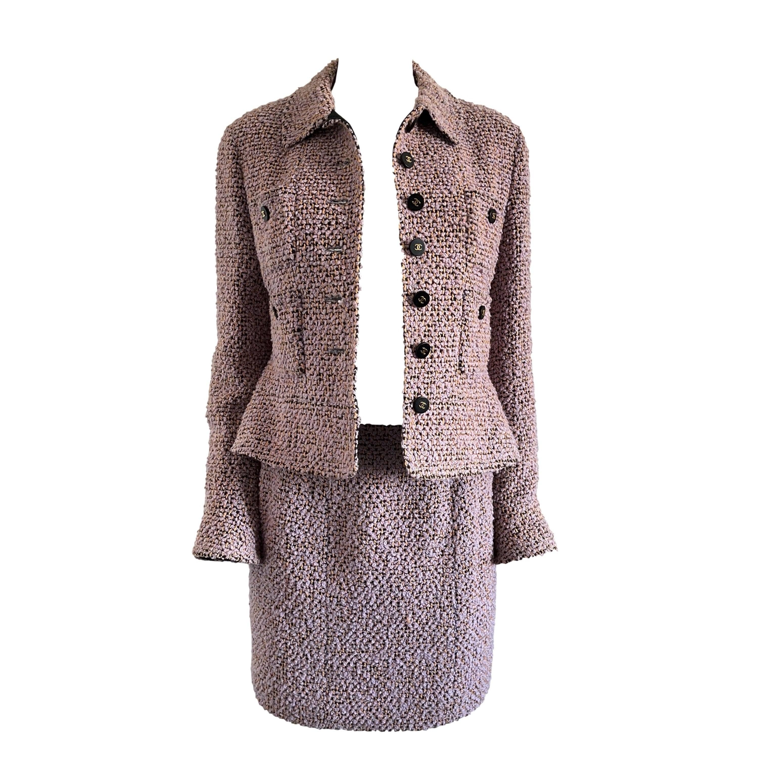 Treasures of NYC - Chanel Purple Tweed Set
