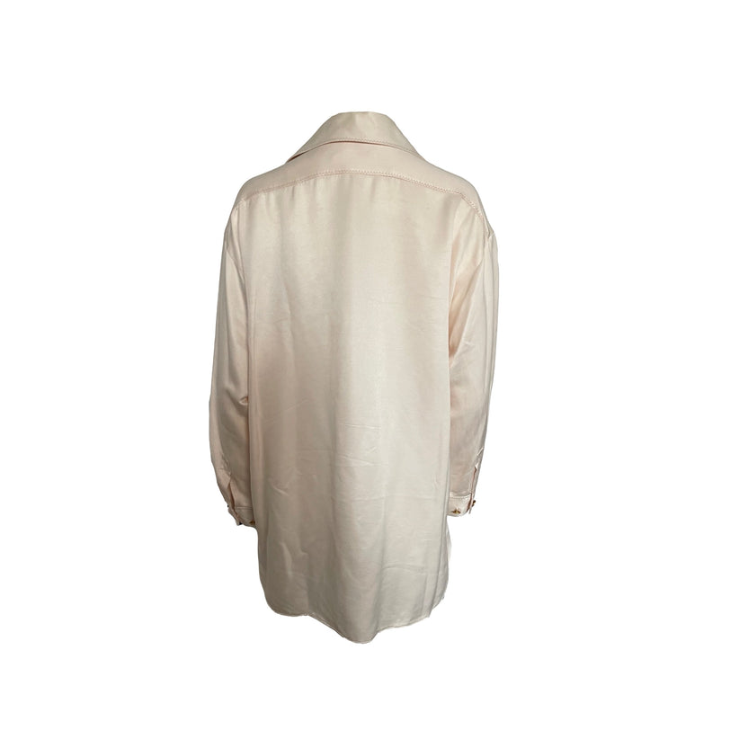 Treasures of NYC - Chanel Rose Pocket Logo Button Down