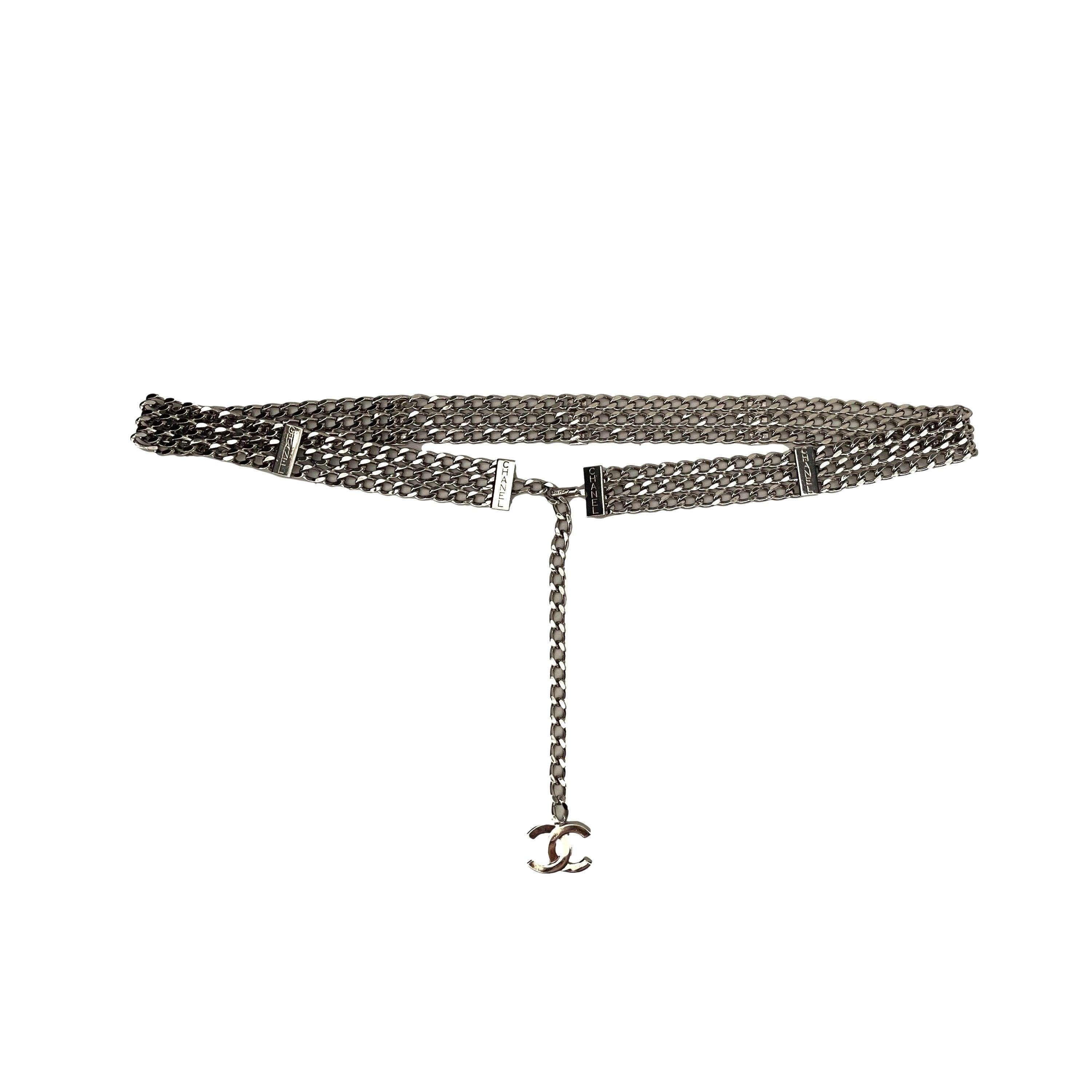 Treasures of NYC - Chanel Silver Chain Belt