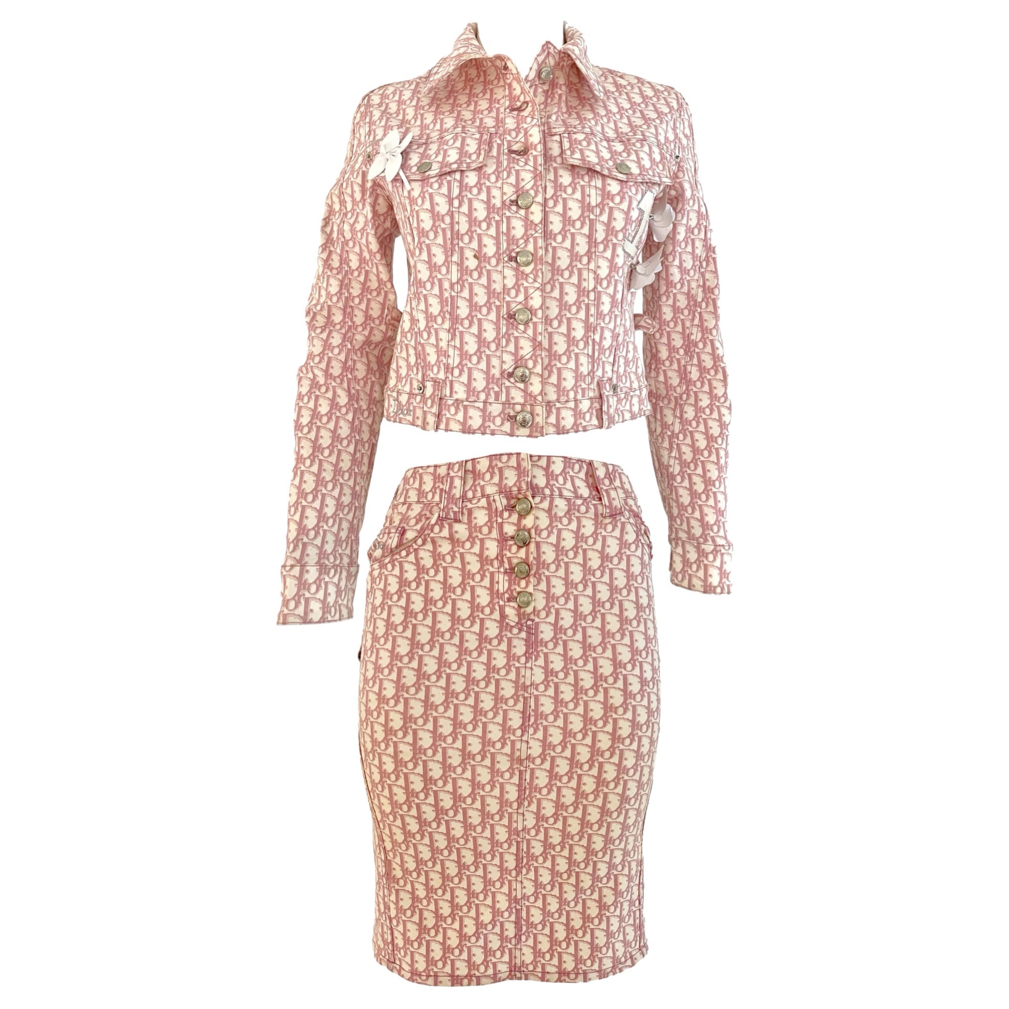 Treasures of NYC - Dior Pink Monogram Rhinestone Set