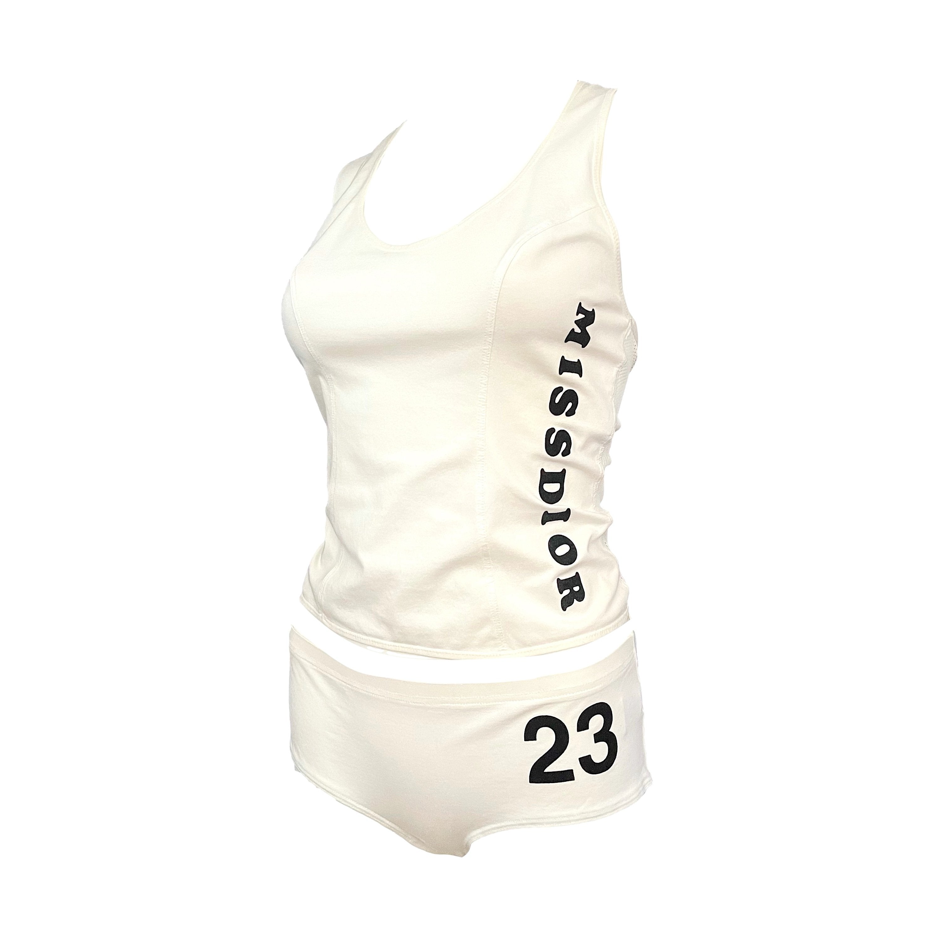 Treasures of NYC - Dior White ’MISS DIOR’ Short Set